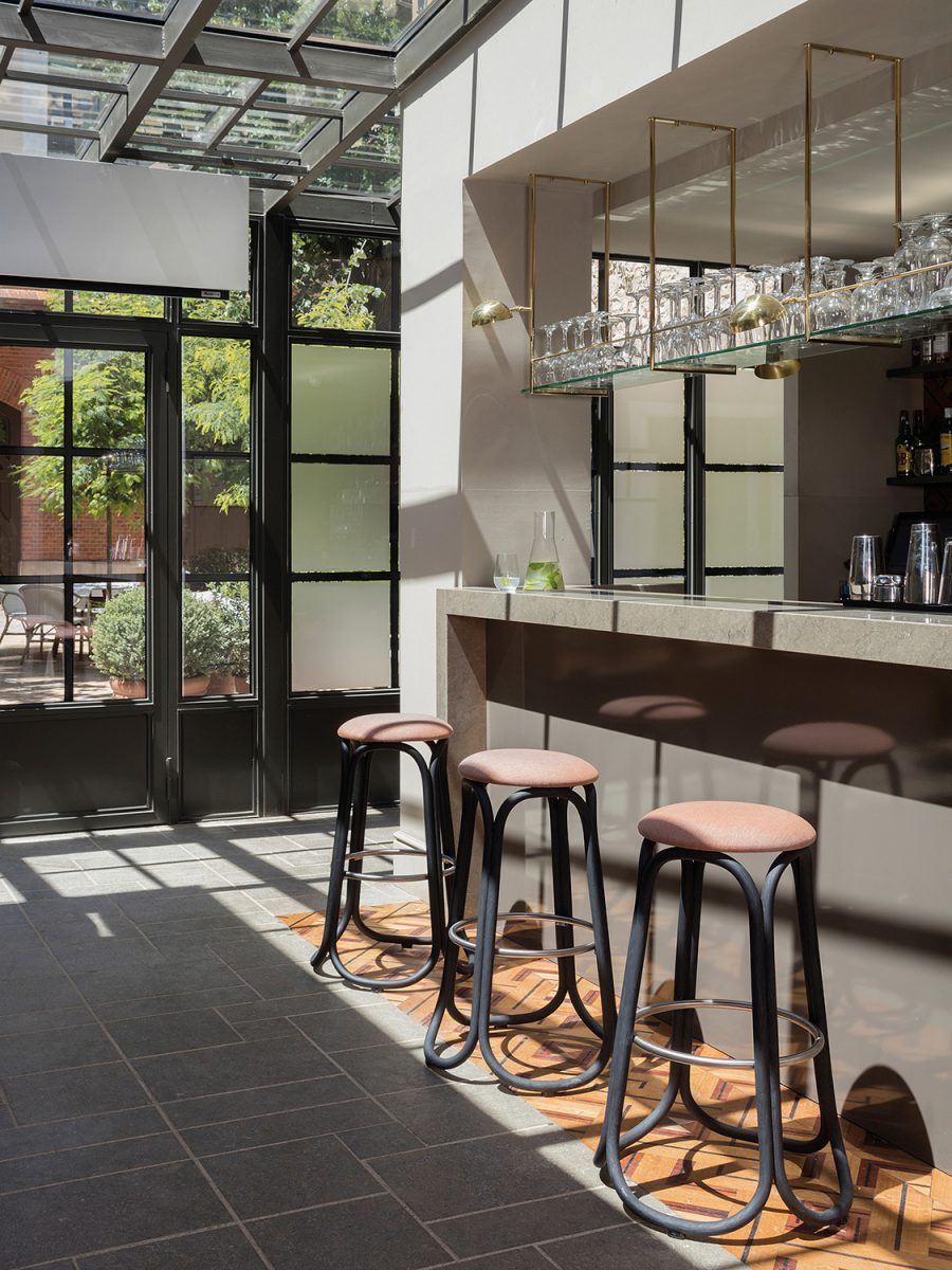 Gres high barstool | Expormim