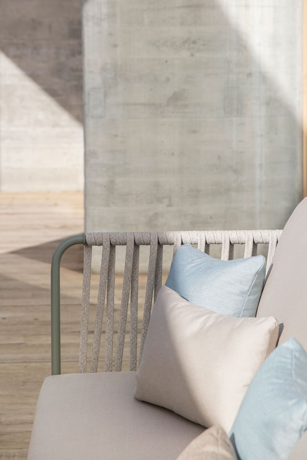 Nido hand-woven left side module — Expormim