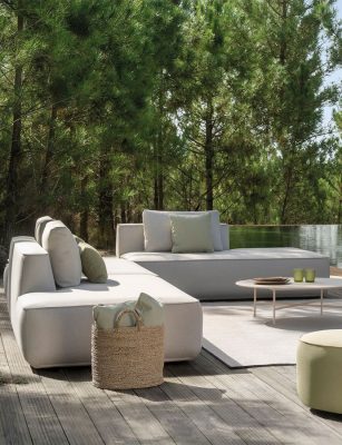 Plump left island module I Outdoor Furniture I Expormim