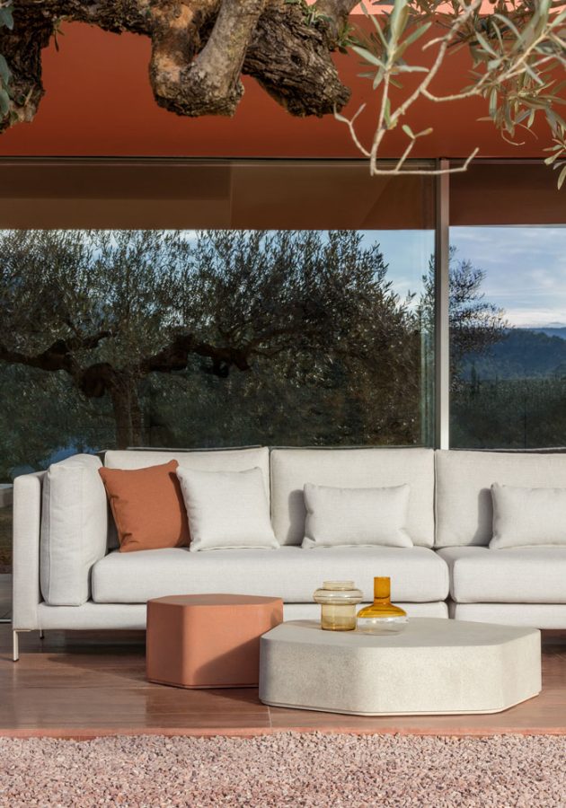 Talo outdoor hexagonal coffee table | Outdoor Furniture | Expormim