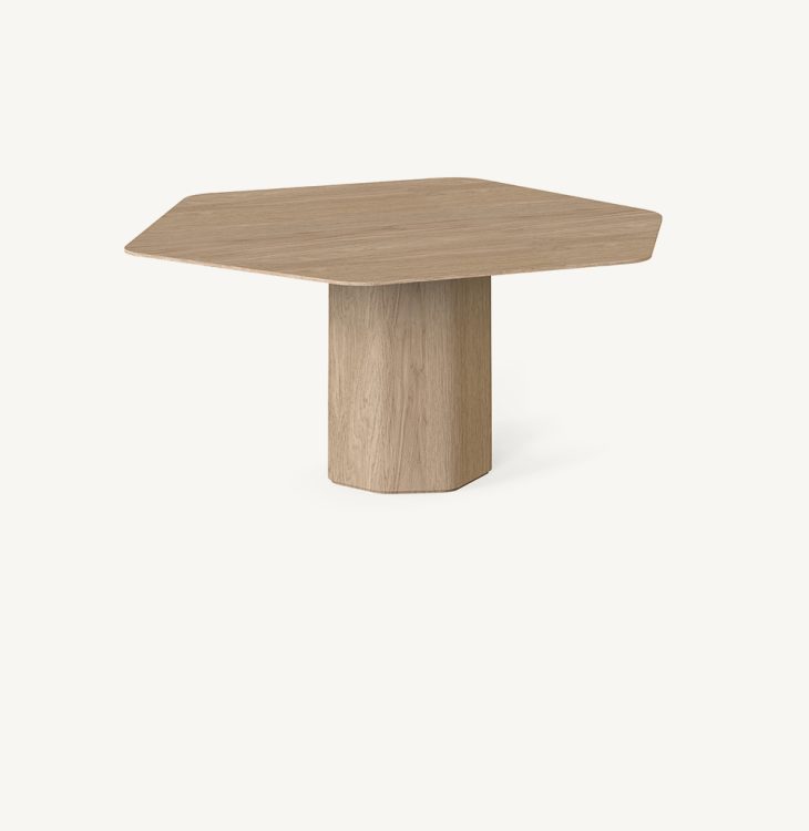 Talo indoor hexagonal dining table | Indoor Furniture | Expormim